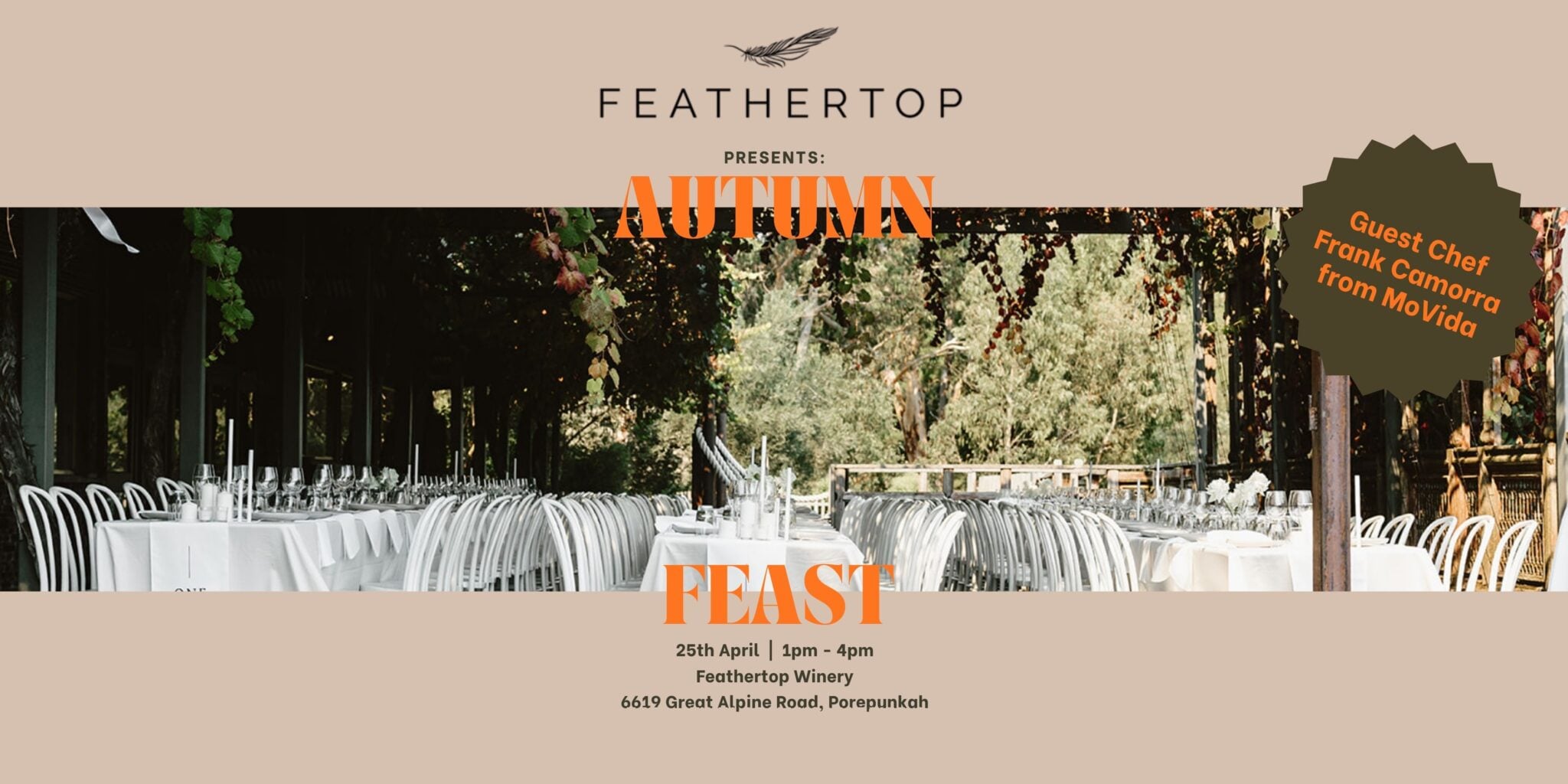 Events - Feathertop Winery